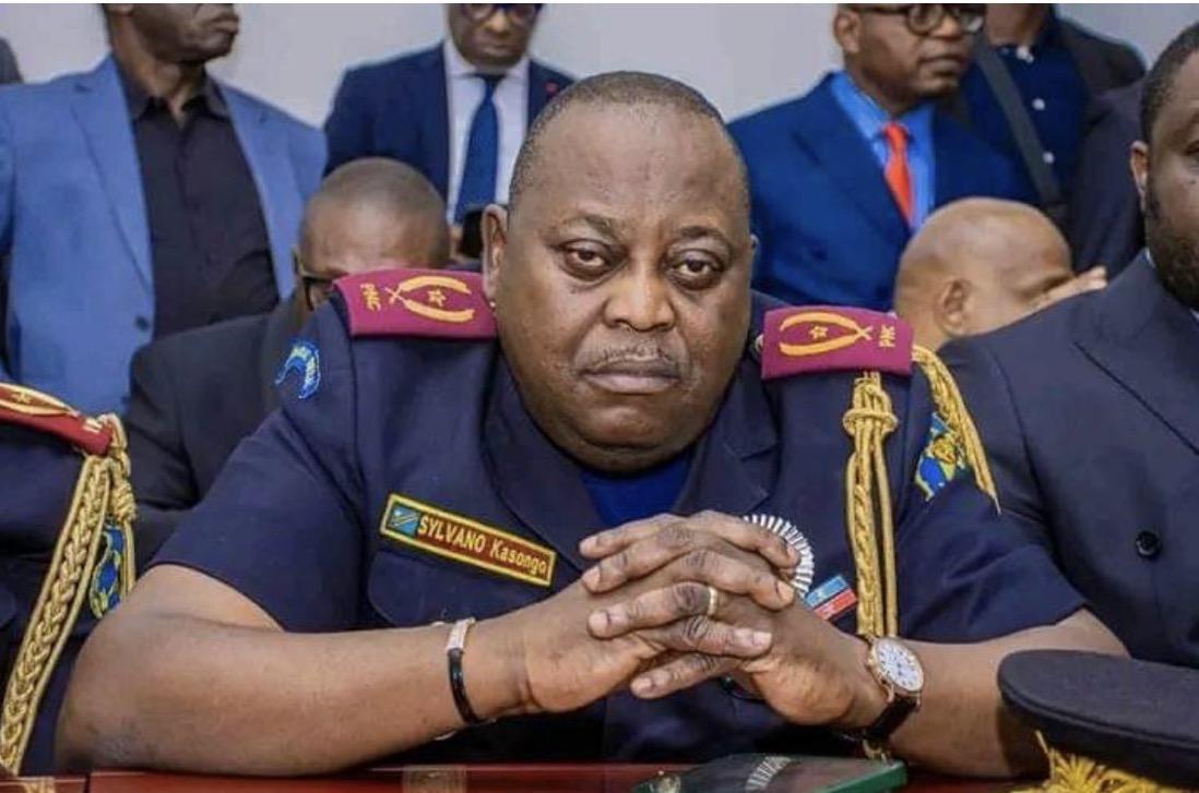 Kasaï-Kamonia : le commissaire provincial de la police Sylvano Kasongo ...