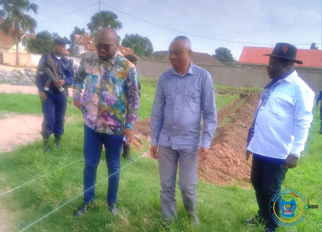 Kananga: travaux de construction suspendus sur le boulevard Mukenge ...